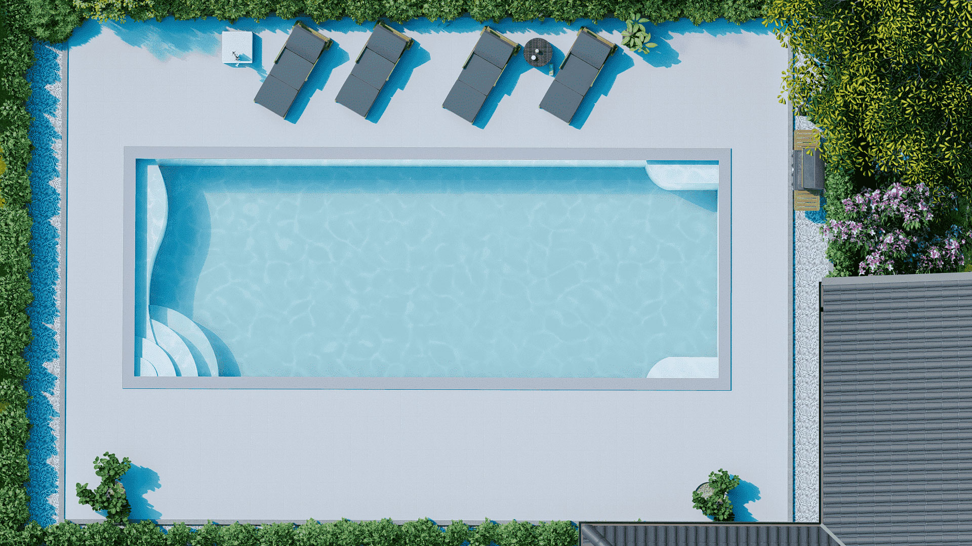 R Series Fiberglass Pools - Indy Discount Pools