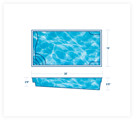 R Series Fiberglass Pools - Indy Discount Pools